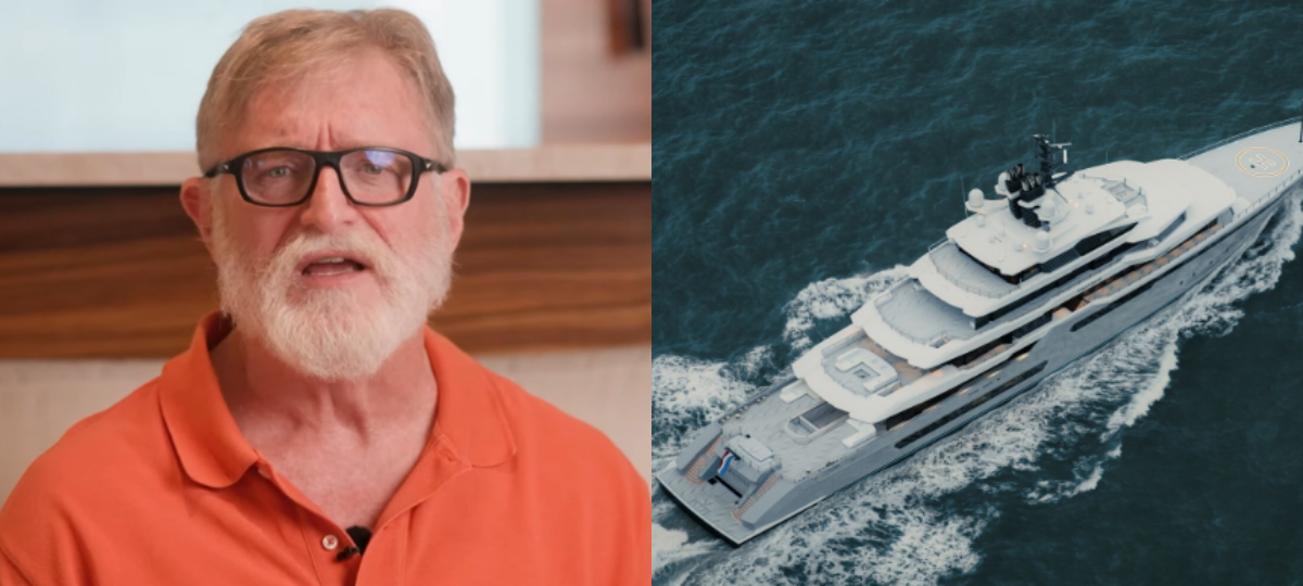 Gabe Newell bought the Leviathan yacht for $500 million – a gaming area ...