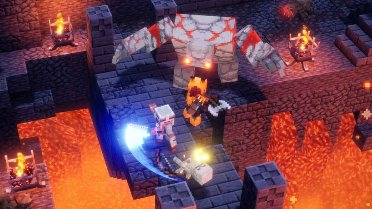 Minecraft Dungeons 2: announcement and 2026 release